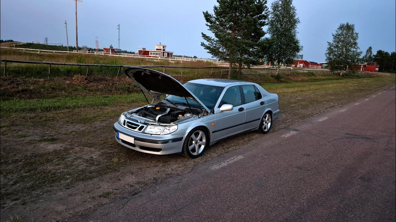 Flyby Saab 9-5 B205R G30-660 (Turned up) - YouTube