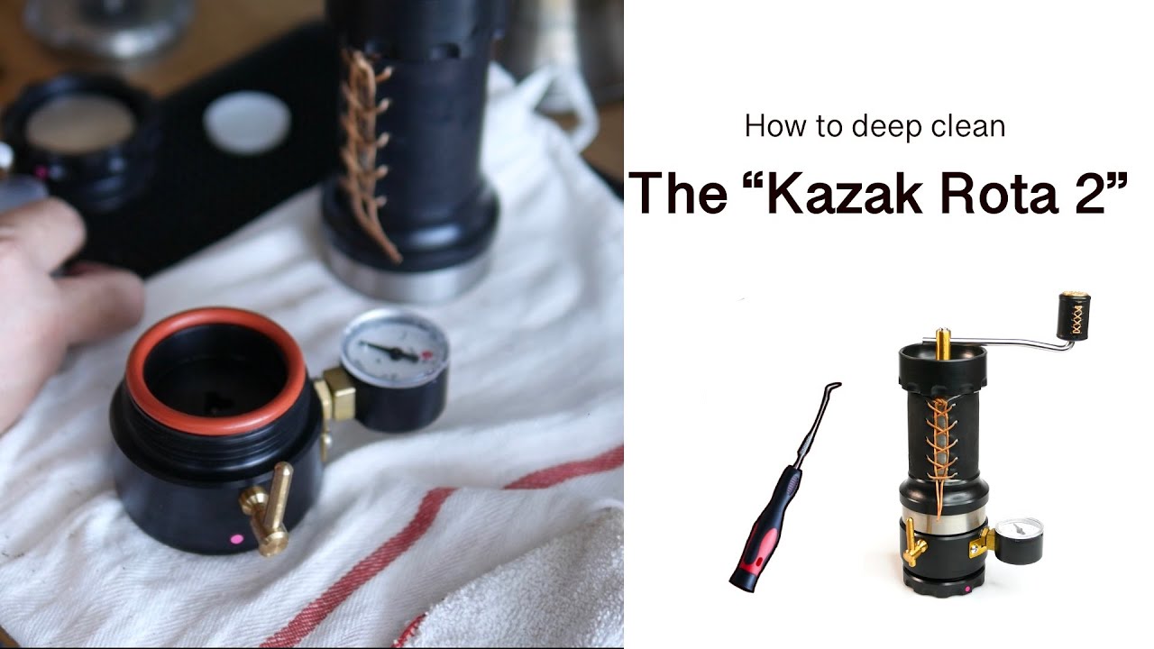 How to deep clean the "Kazak Rota 2" Espresso Maker - YouTube