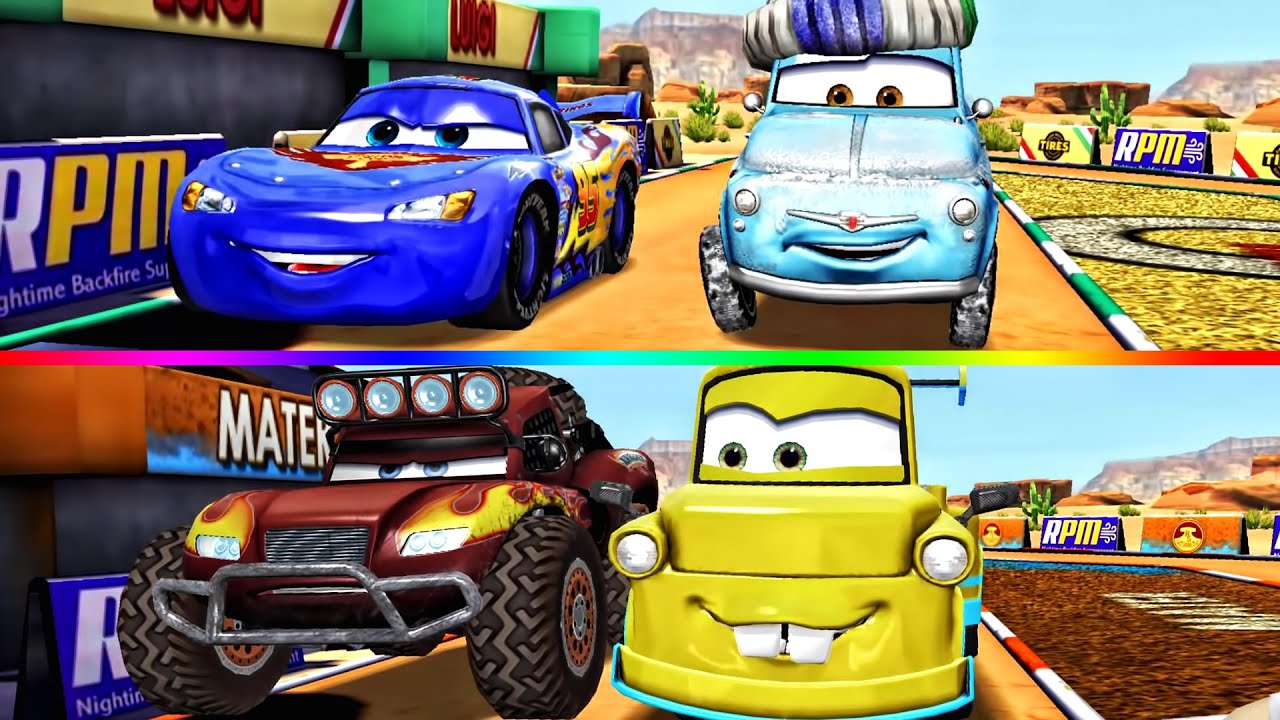 Lightning Speed Race - Tokyo Mater VS Flo Competition - YouTube