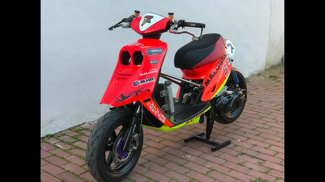 PROTOTIPO YAMAHA JOG R - YouTube