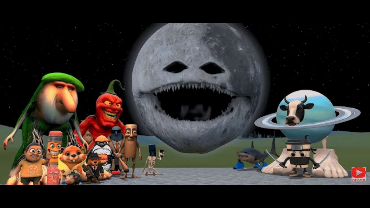 PART-4 NEW THE MOON WOKE UP MONSTER VS ALL ITALIAN AI BRAINROT MEMES ...