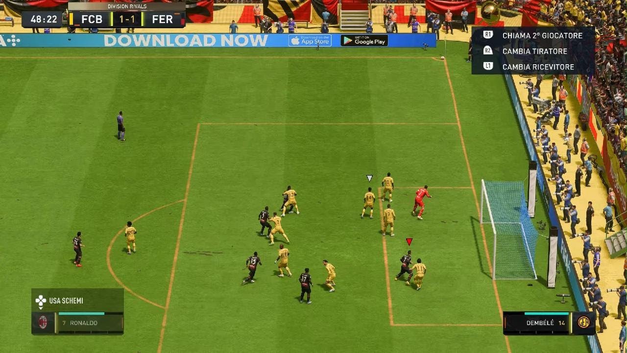 Cristiano Ronaldo acrobatic corner goal FIFA 23 - YouTube