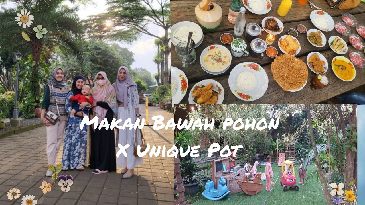 Buka Bersama di Makan Bawah Pohon X Unique pot - YouTube