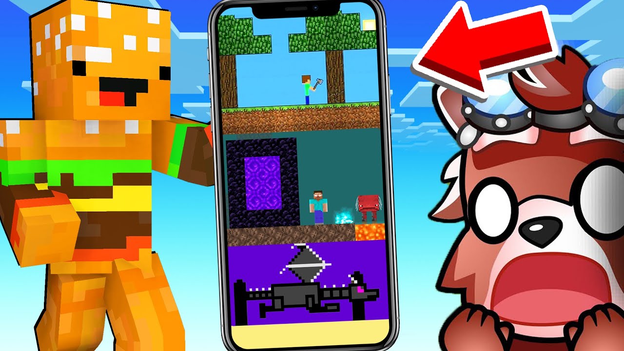 MINECRAFT ESTE INTR-UN TELEFON... *CU NOCIVANU'* - YouTube