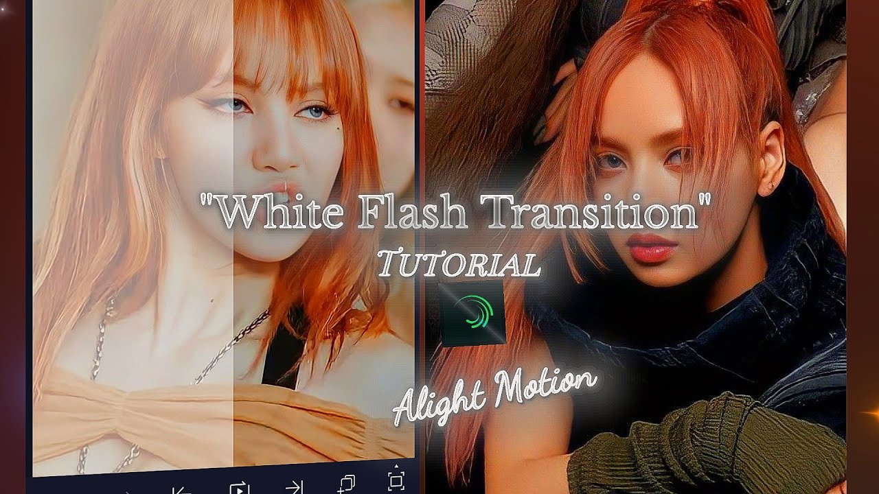 Trendy white flash bar alight motion - easy tutorial - YouTube