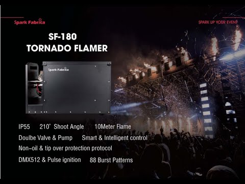 SF-180 MOVING HEAD FLAMER/WAVE FLAMER/ISOPAR FLAMER/X2 WAVE FLAMER ...