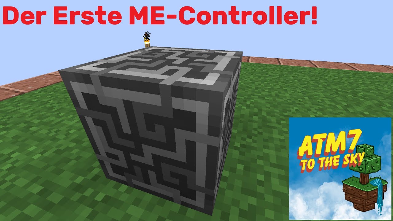 Der erste ME-Controller! | All the Mods 7 to the Sky #8 - YouTube