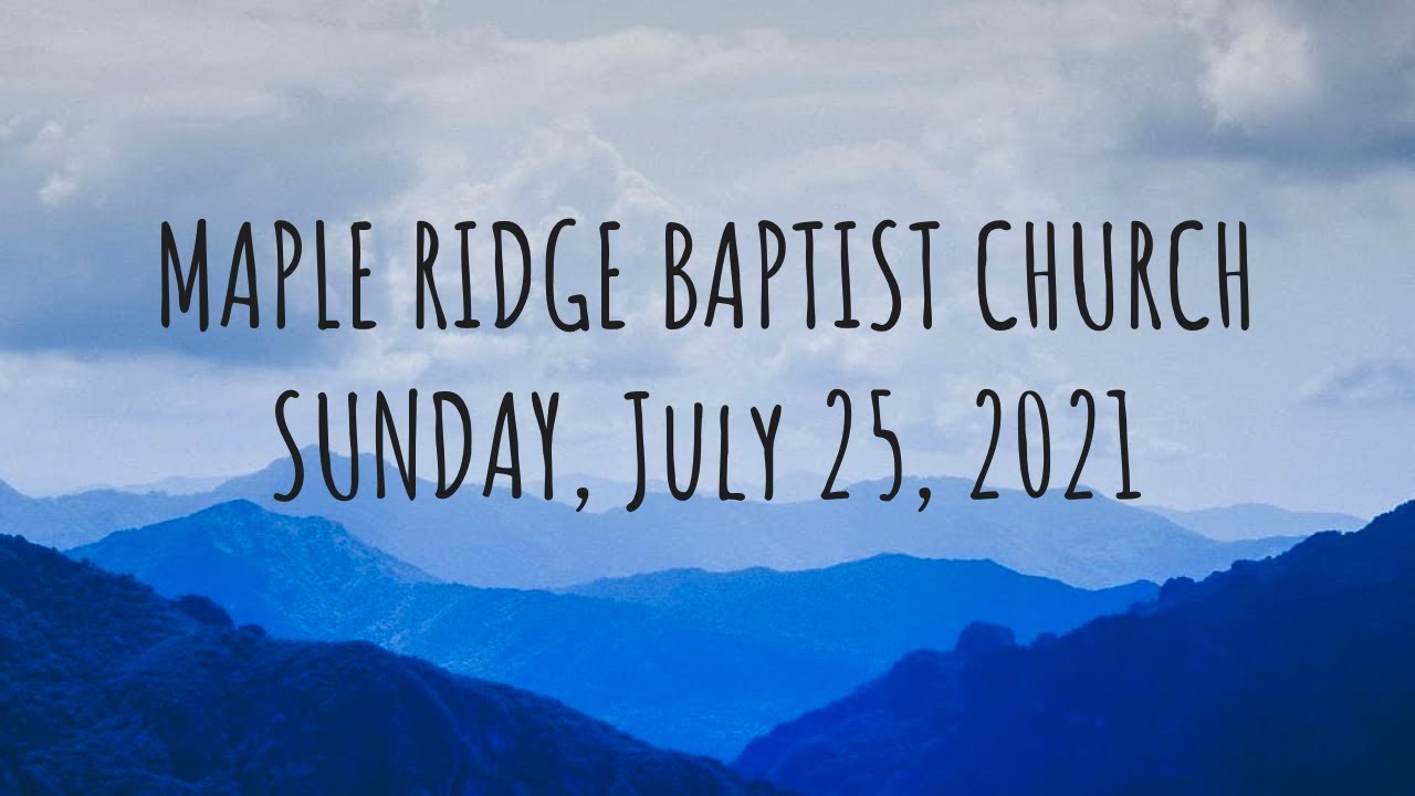 MRBC 07/25/21 - YouTube