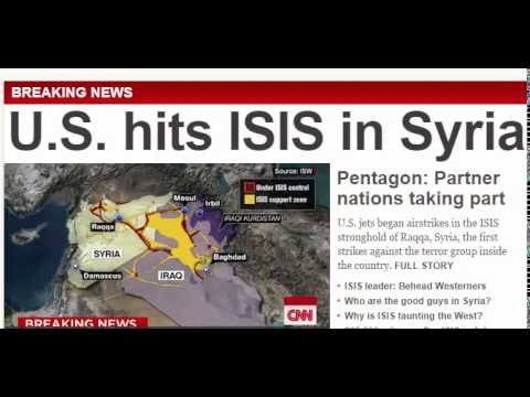 BREAKING NEWS US BOMBING IN SYRIA NOW CNN NEWS - YouTube
