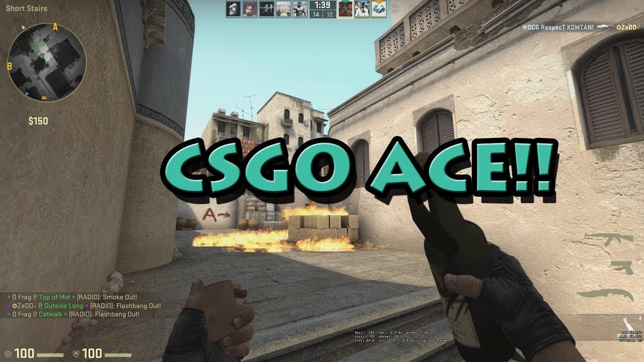 Counter Strike Global Offensive MY ace - YouTube