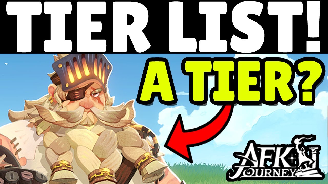 Updated PVP/DR Tier List w/ HUGIN! AFK Journey - YouTube