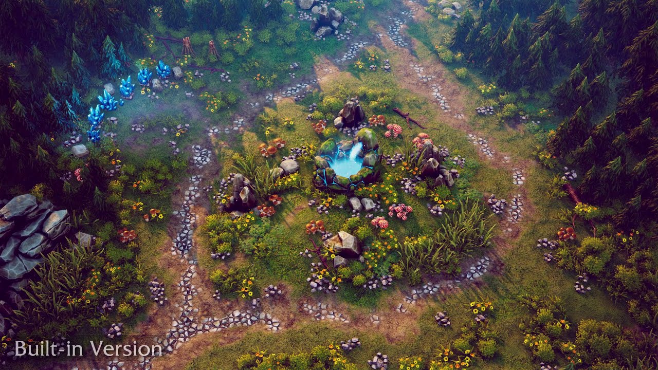 Top Down - Fantasy Forest - Unity Asset Store - YouTube