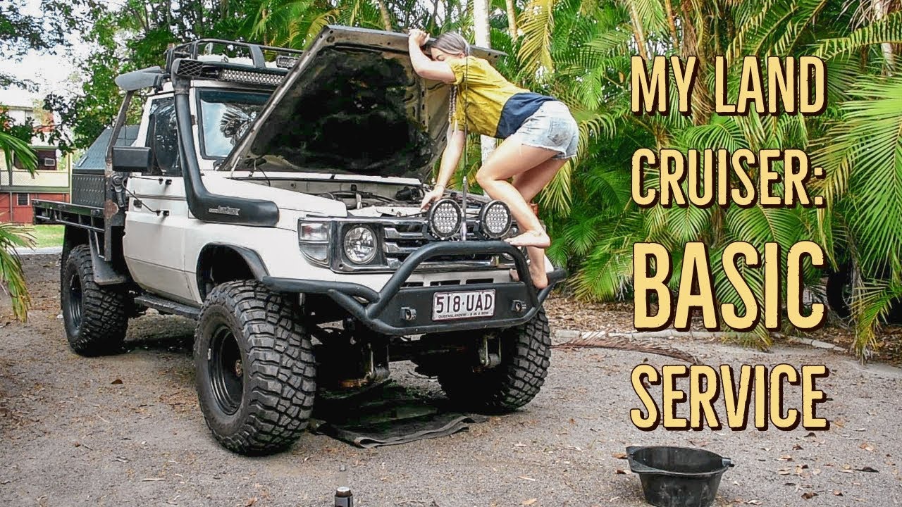 My Landcruiser Part 2: Basic Servicing - YouTube