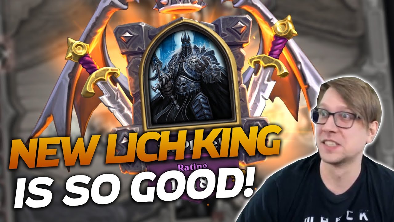 LICH KING IS BACK! HERO POWER BUFF! | Hearthstone Battlegrounds | Savjz ...