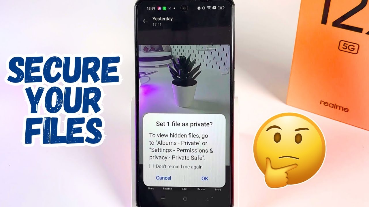 Realme 12x 5G Guide - Managing Photos & Videos with Safe Folder - YouTube