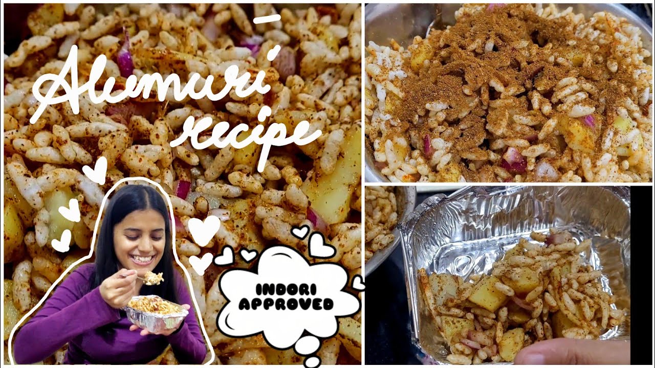 How to make authentic Alu Muri (Shillong streetfood) - YouTube