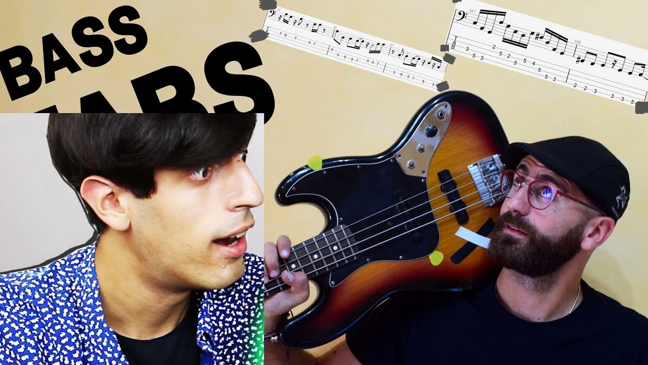 Davie504 STYLE SLAP GROOVE BASS TABS + SCORE - YouTube