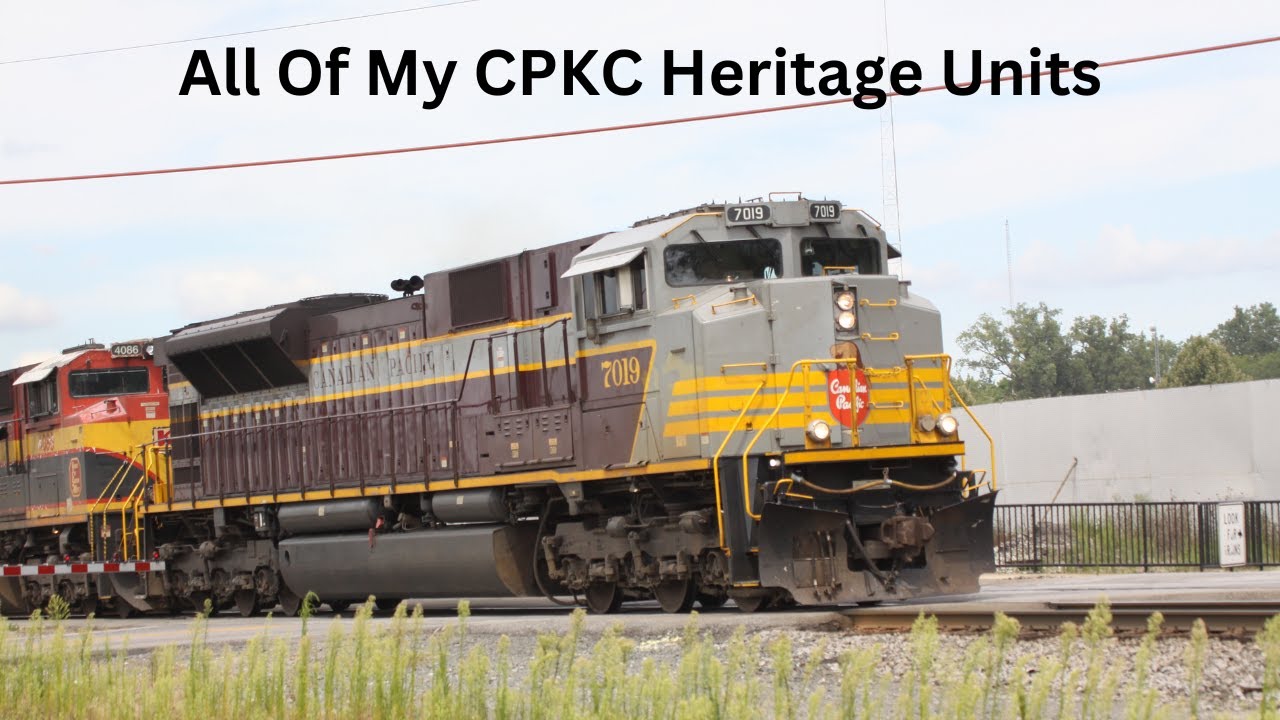 All Of The CPKC Heritage Units I Have Seen - YouTube