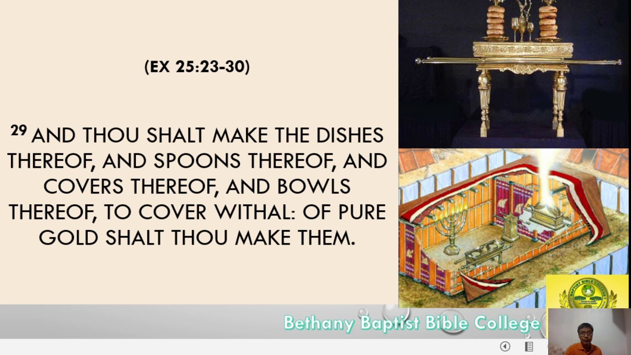 The Table of ShewBread. - YouTube