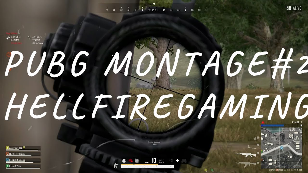 PUBG PC MONTAGE#2 | HELLFIRE GAMING - YouTube