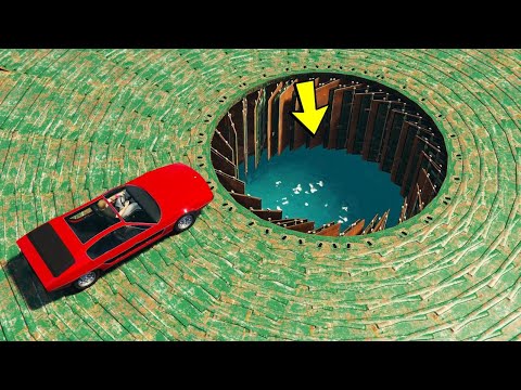 GTA 5 🐸 Insane Containers water pit race - YouTube