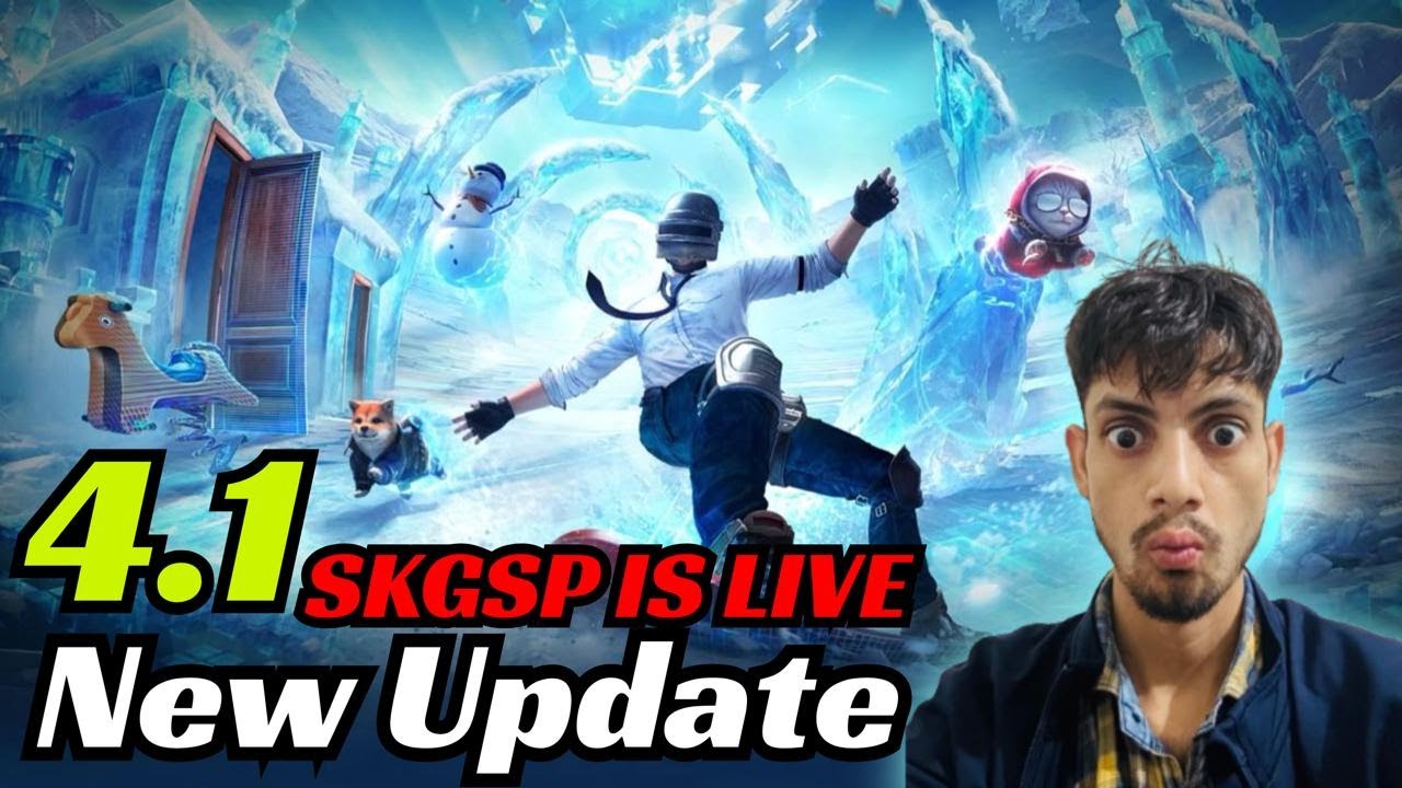 BGMI 4.1 Update Live 🔴 | SKGSP Is Live | Ice Mode Return | New Features ...