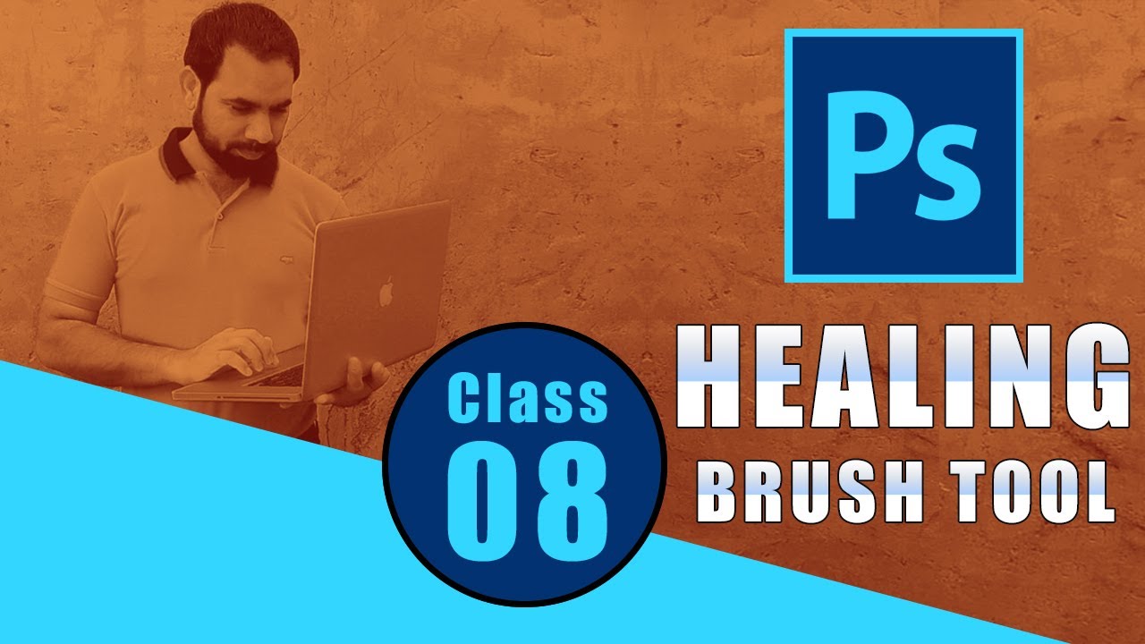 Adobe Photoshop Healing Brush Tool Tutorial | Use of Healing Brush Tool ...