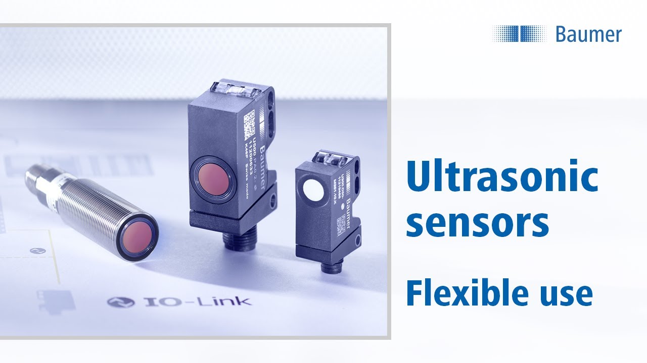 Baumer | Ultrasonic sensors | New machine design freedom - YouTube