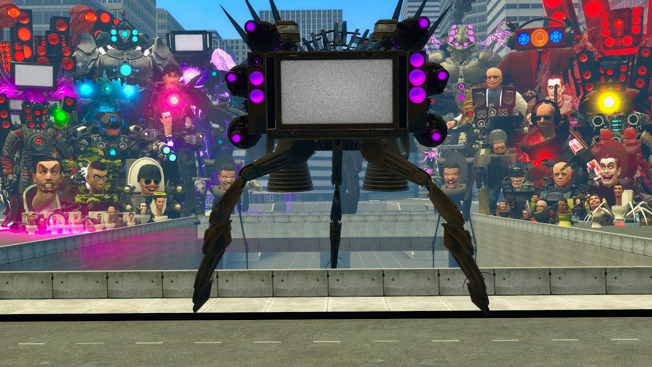 UPGRADED TV STRIDER VS ALL SKIBIDI TOILET vs OTHER TITAN BOSSES In ...