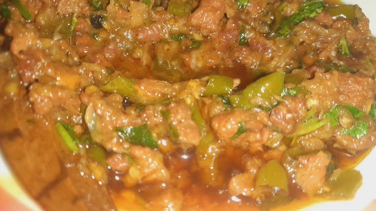 Hari Mirch Keema| Spicy And Delicious| Old Delhi Recipe| yasmeen ...