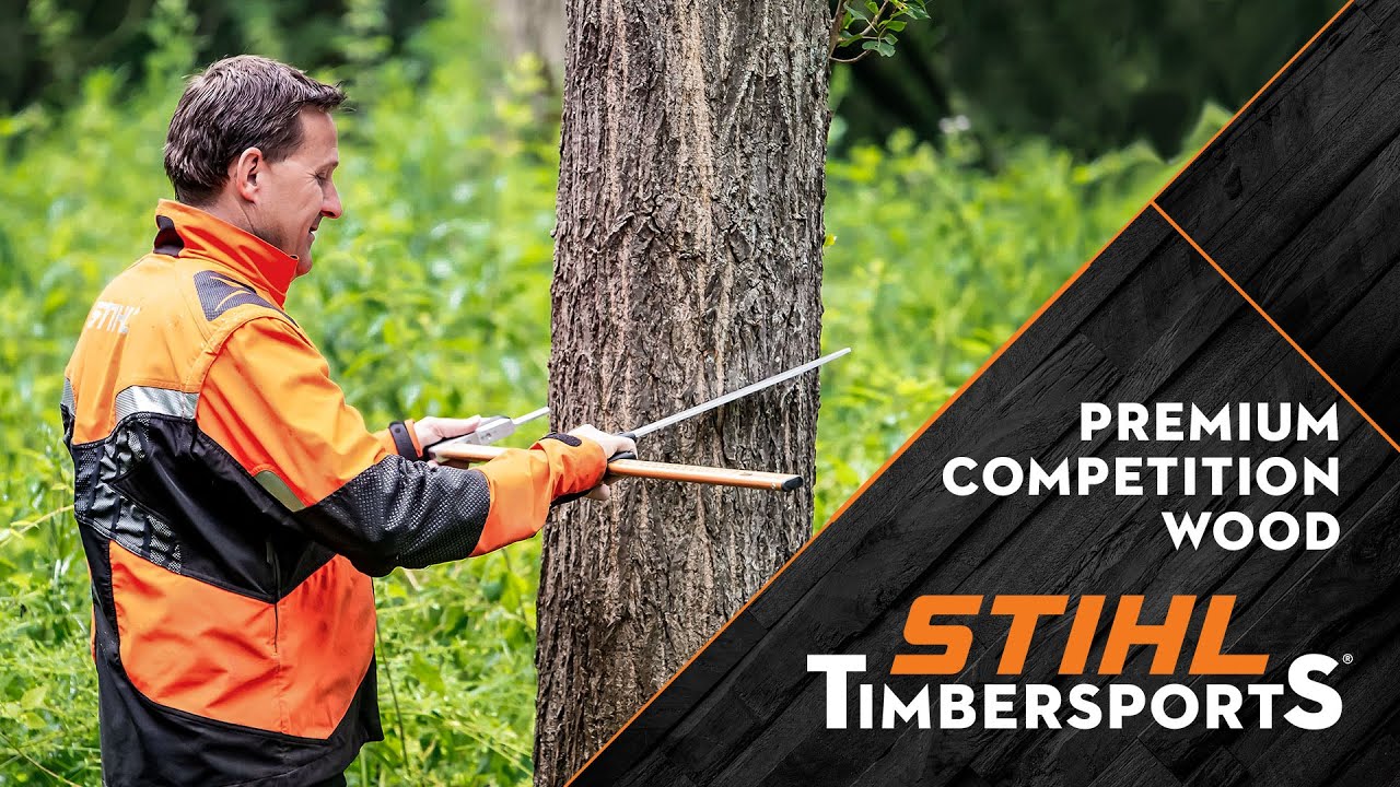 Premium competition means premium wood // STIHL TIMBERSPORTS® - YouTube