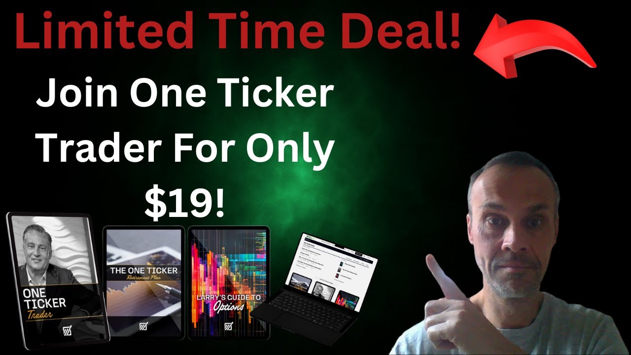 One Ticker Trader | Join Larry Benedict's One Ticker Trader Service For ...