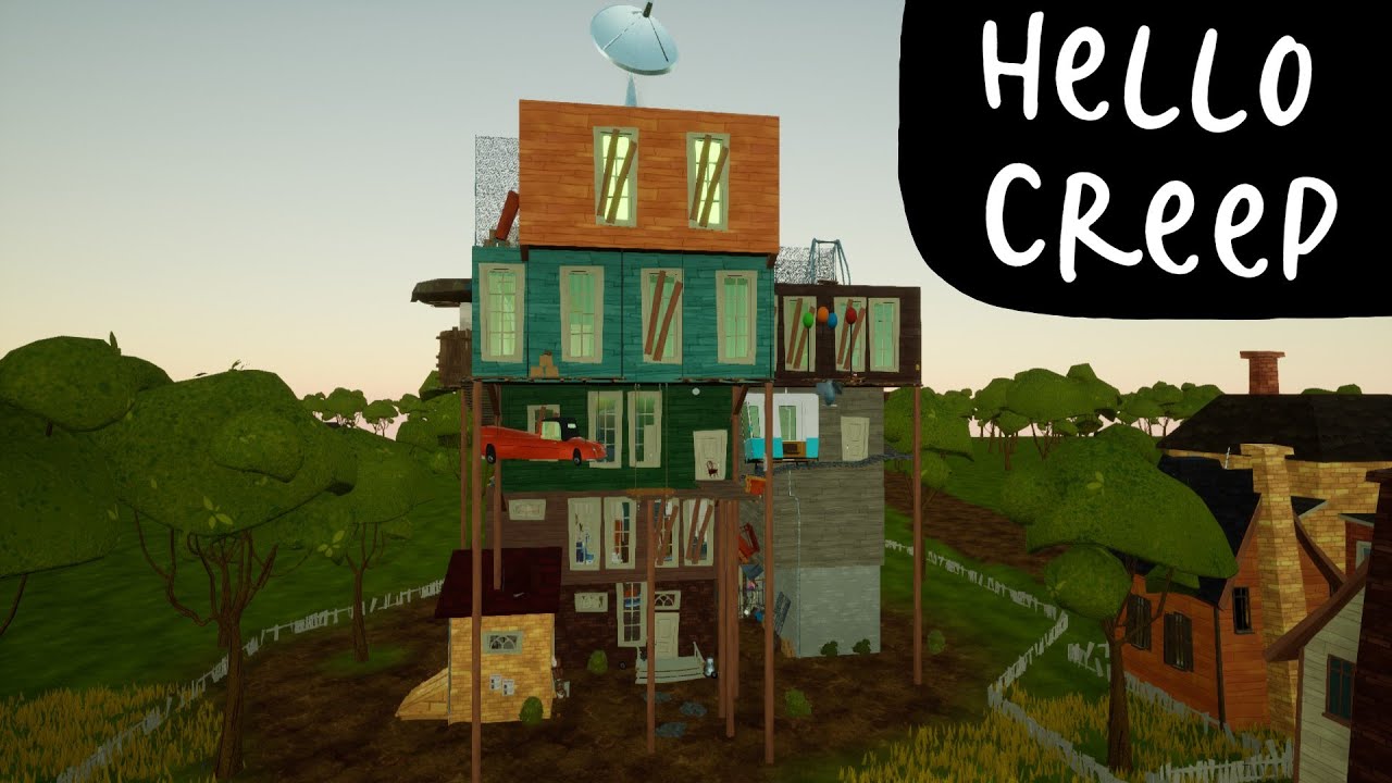 Hello Creep (act1 basement, act 2 part 1) - Hello Neighbor mod kit ...