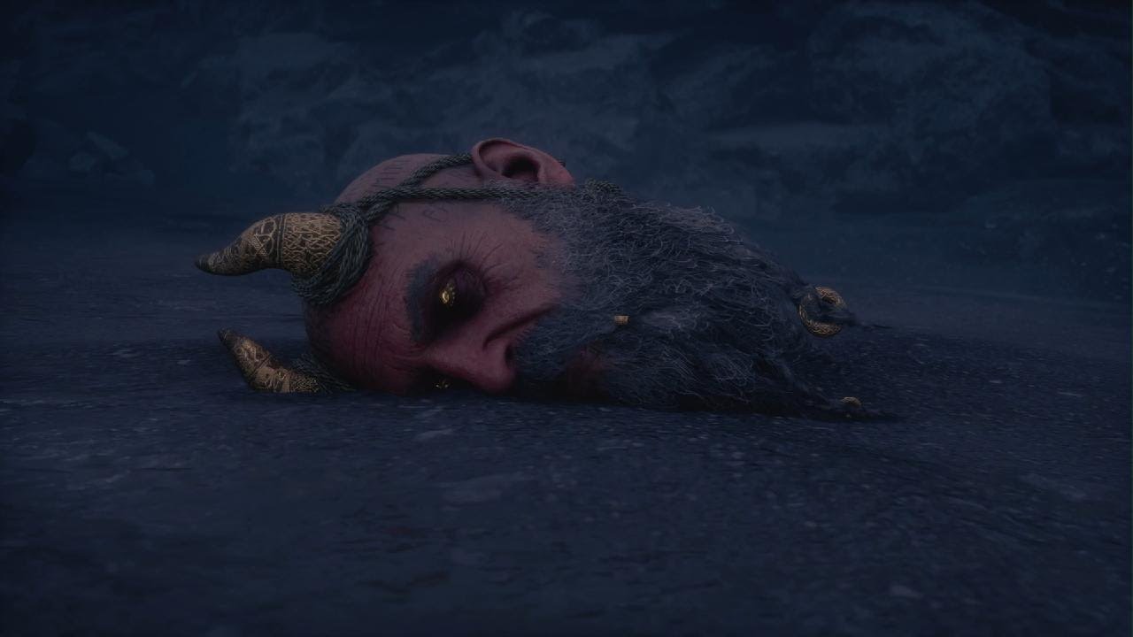 God of War Ragnarök Mimir is Dead - YouTube