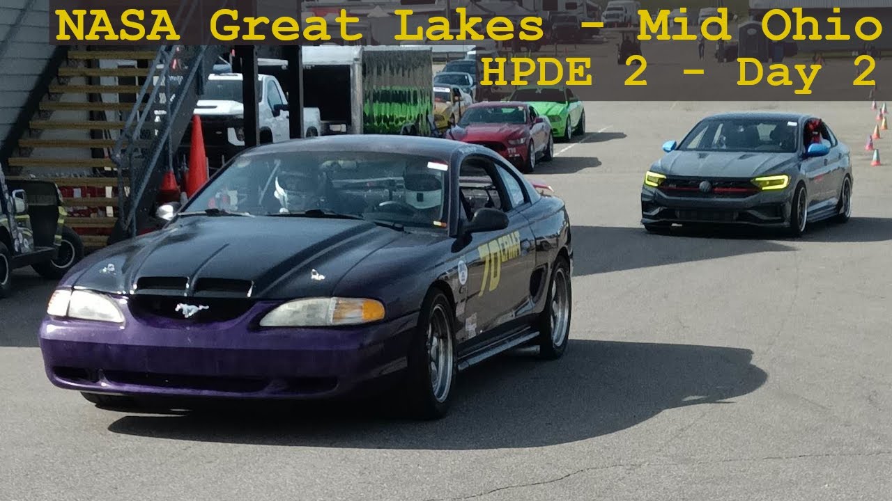 NASA Mid-Ohio HPDE 2 - Day 2 - YouTube