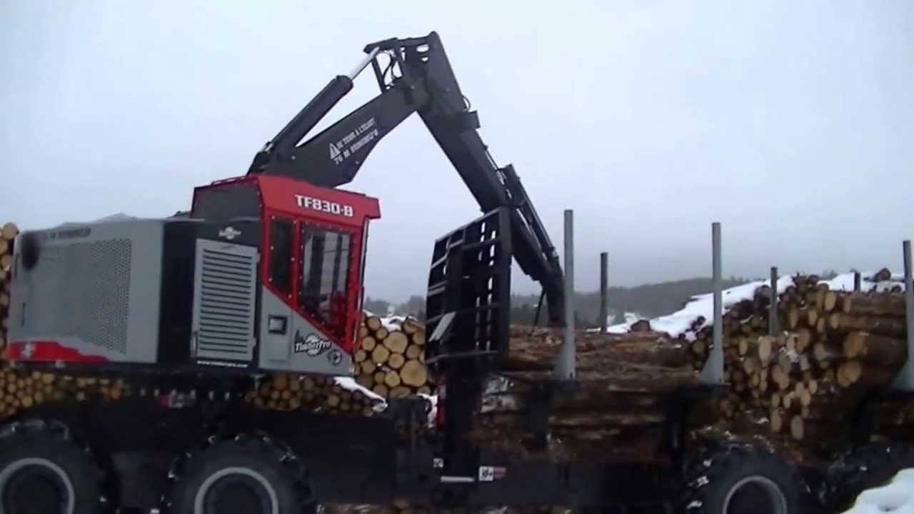 Autocargador TIMBERPRO TF830 - YouTube