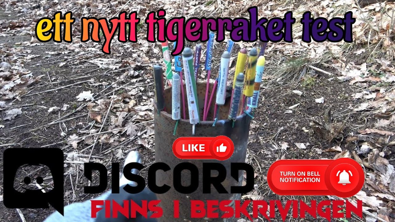 testa olika Tiger raketer - YouTube