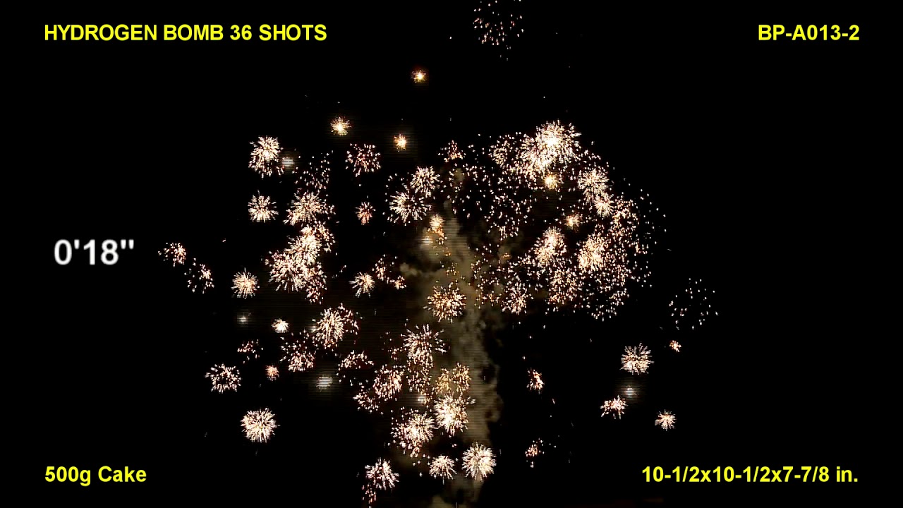 Hydrogen Bomb 500 g Firework - YouTube