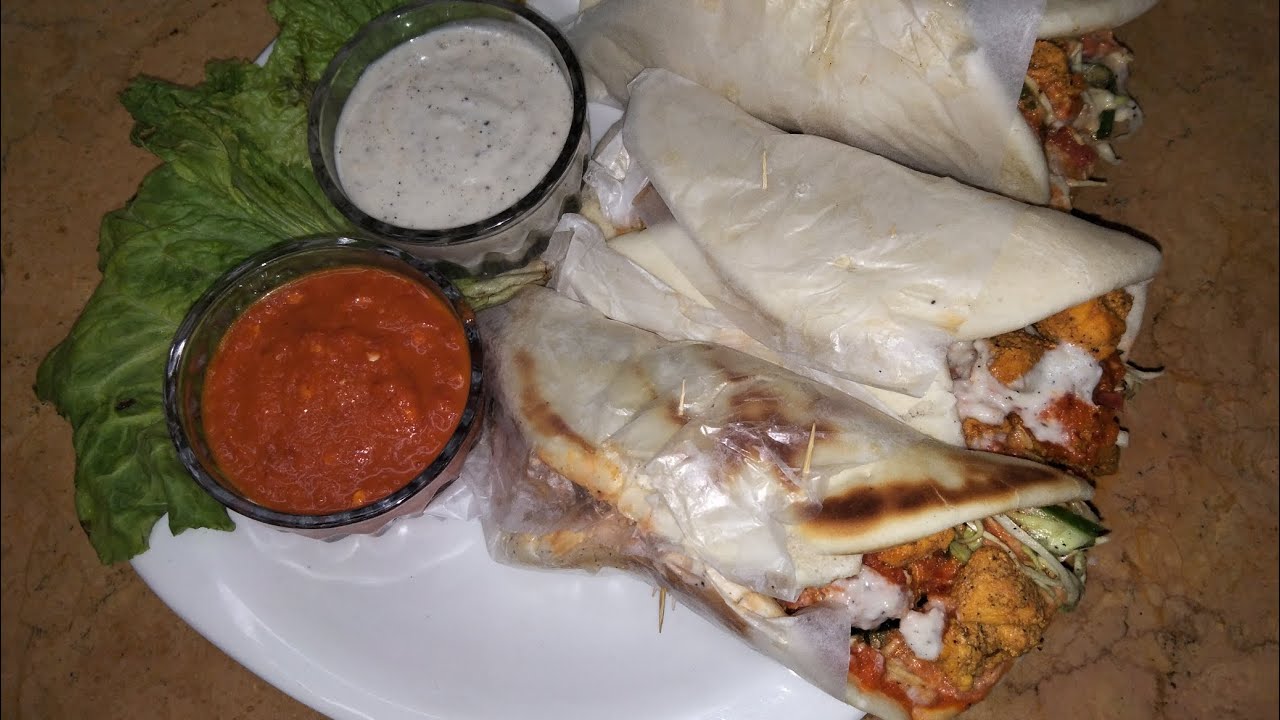 Chicken vegetable shawarma ##coking with fehmi - YouTube