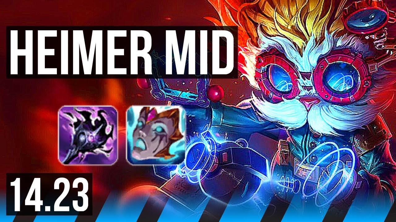 HEIMERDINGER vs KATARINA (MID) | KR Diamond | 14.23 - YouTube