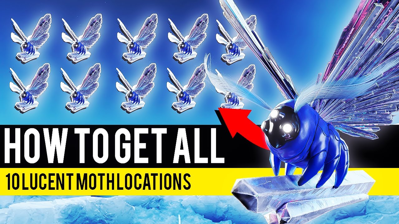 All 10 Lucent Moth Locations! Lepidoterist Triumph Guide | Destiny 2 ...