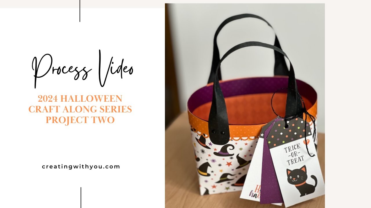 2024 Halloween Craft Along - Project Two, The Tote Bag - YouTube