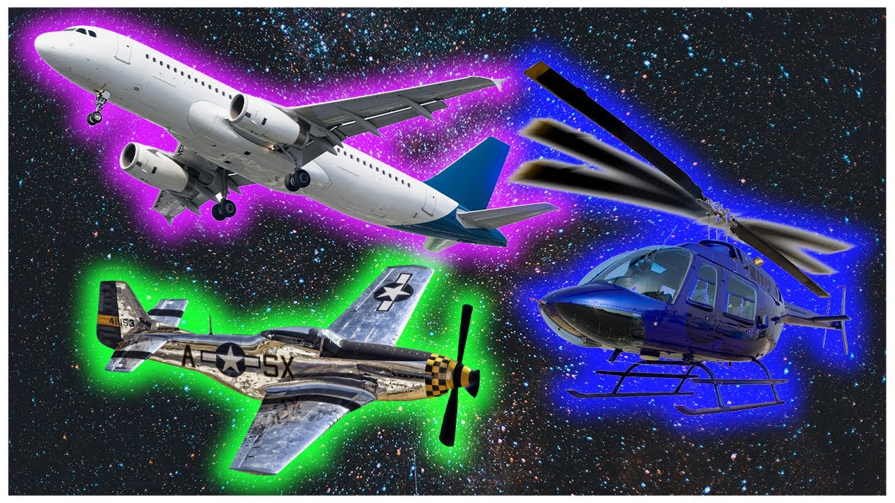 157 HELICOPTER - AIRPLANE - FIGHTER AIRCRAFT SOUND VARIATIONS IN 10 ...