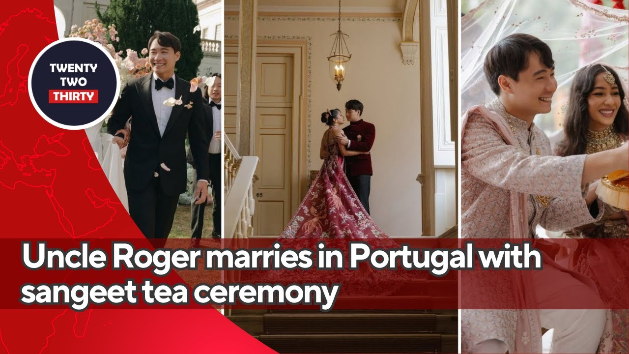 Uncle Roger marries in Portugal with sangeet tea ceremony and multi ...