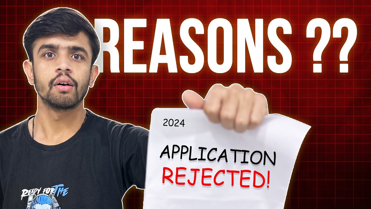 UNIVERSITY ADMISSION REJECTED! THESE MISTAKES WILL BRING REJECTION IN ...