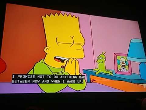Bart Simpson water dream! 🌊☔💧 - YouTube