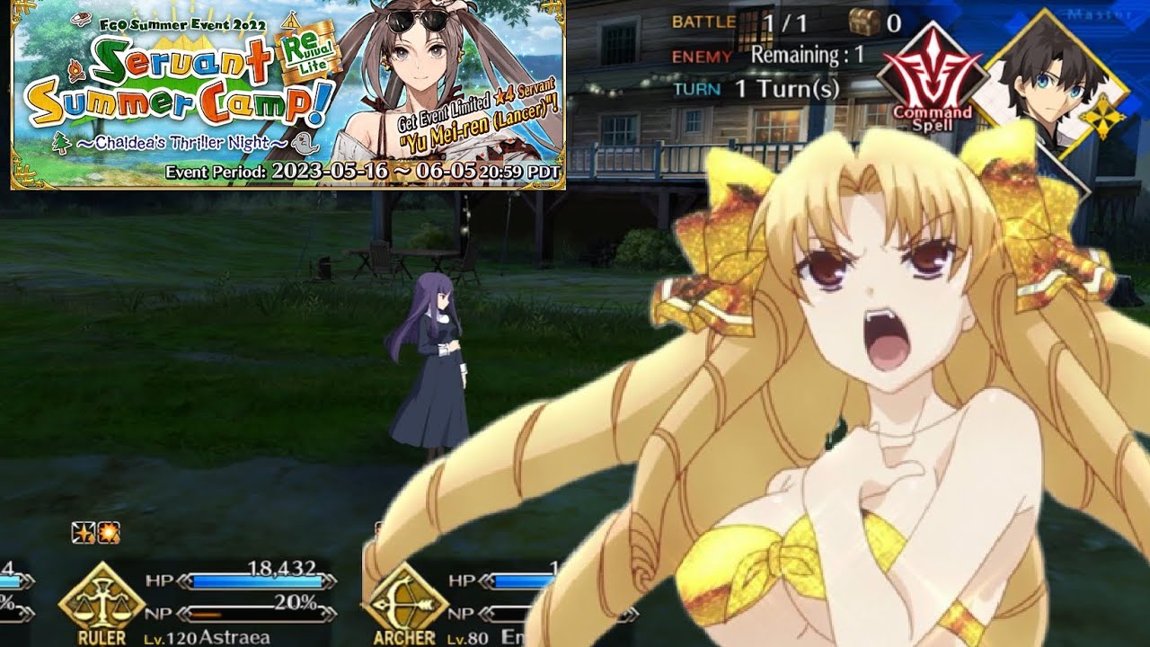 FGO Lv120 Astraea 2x KO (70% SDM) Asagami Fujino - [Summer 5 - Section 4] - YouTube