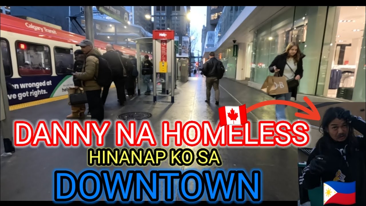 PINOY🇵🇭HOMELESS SA CANADA🇨🇦NAKAKAAWA NGAYONG WINTER CHARITY VLOGGER ...