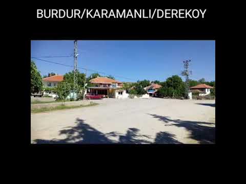 Burdur/karamanli /derekoy