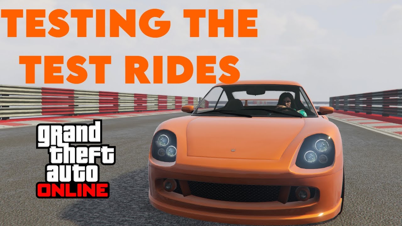TESTING THE TEST RIDES - YouTube